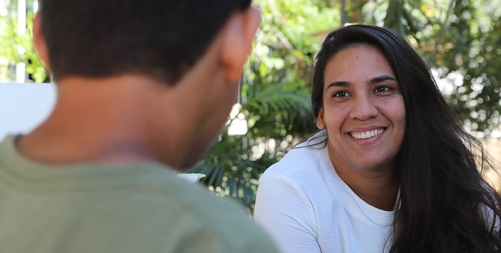 Marcela Machado trabalha no programa família Acolhedora, que encaminha ...